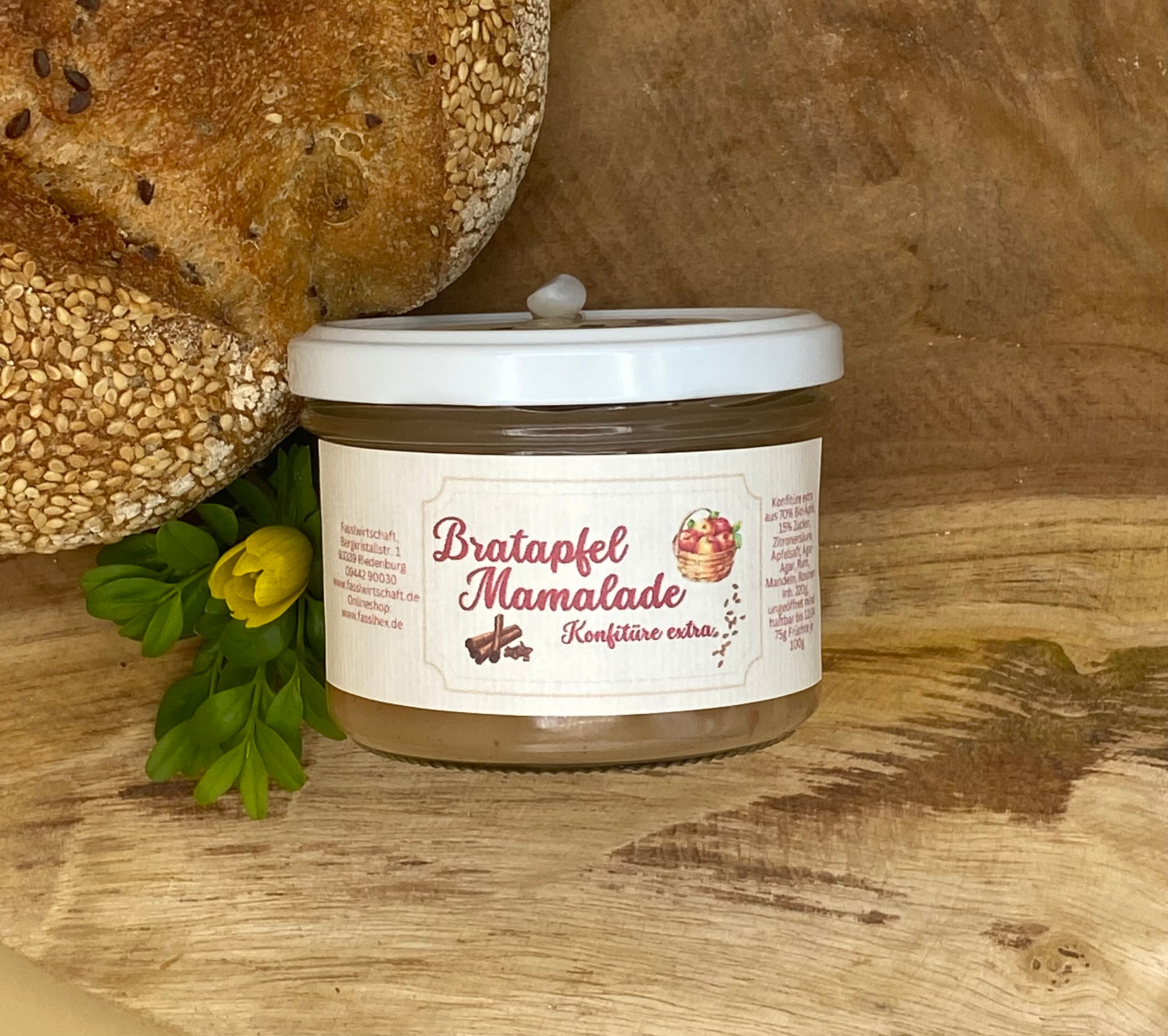 Bratapfel Mamalade (Fruchtaufstrich) – FasslHex